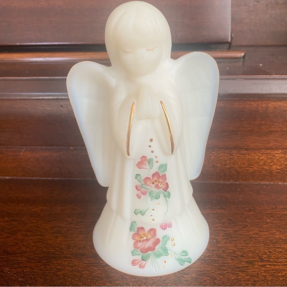 Fenton | Holiday | Vintage Fenton Hand Painted And Signed Angel | Poshmark